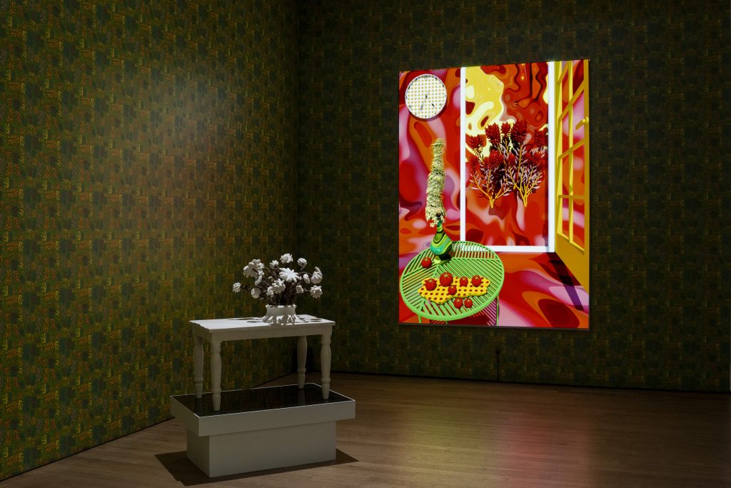 Claudia Hart, The Ruins - Installation view - bitforms gallery