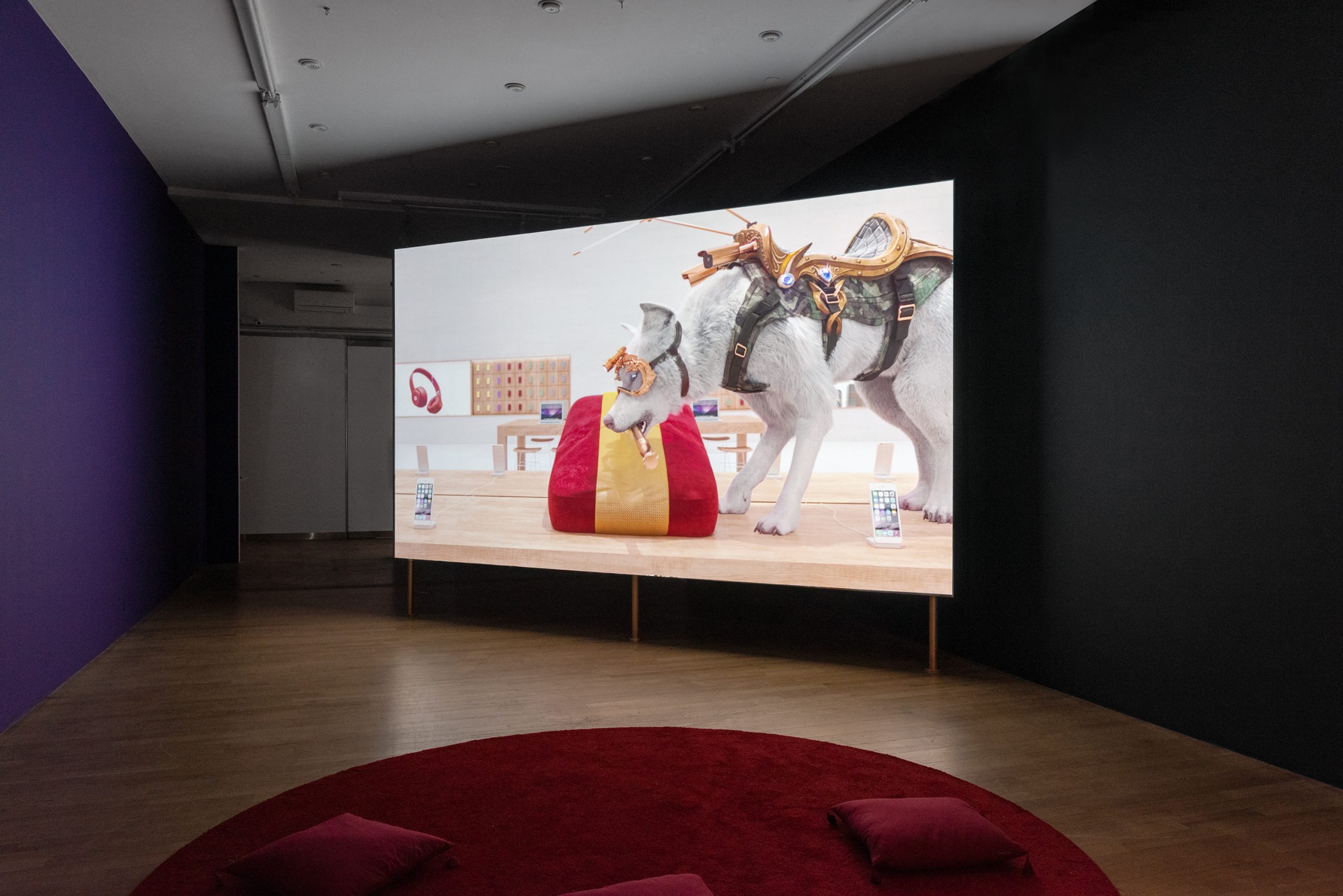 Den of Wolves by Jonathan Monaghan - bitforms gallery