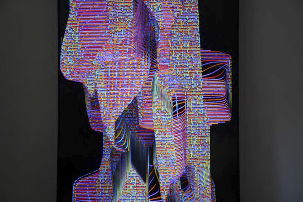 Abacus by Daniel Canogar - bitforms gallery