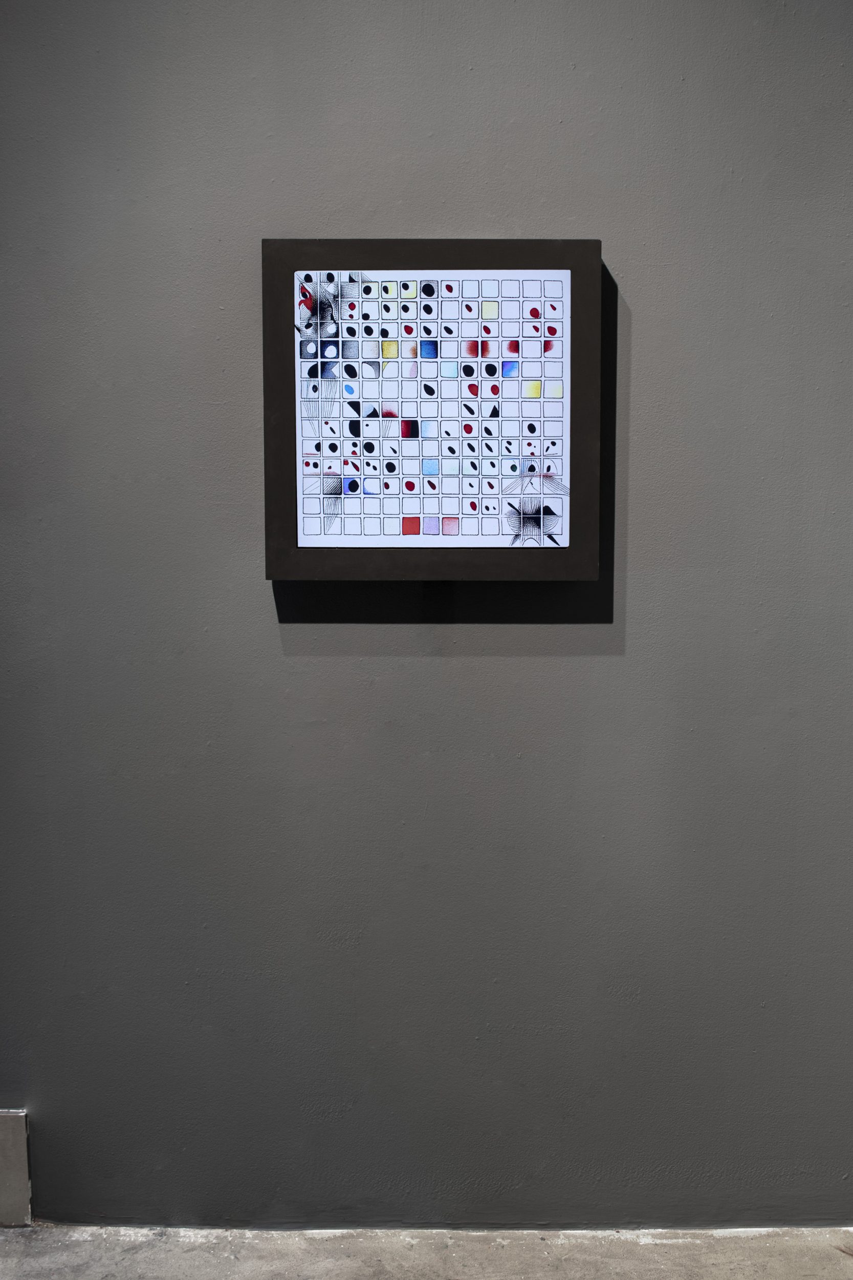 Helena Sarin, In the beginning was the Word, and the Word was with Grid - bitforms gallery