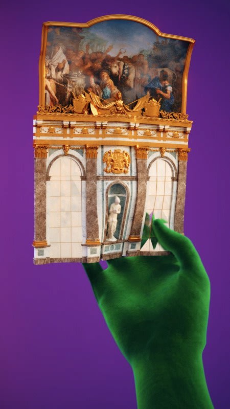 Tactile Palaces: Versailles by Jonathan Monaghan - bitforms gallery