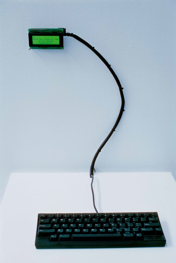 33 Questions per Minute by Rafael Lozano-Hemmer - bitforms gallery